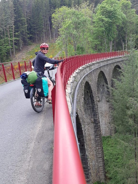 Voies vertes et véloroutes dans la Loire