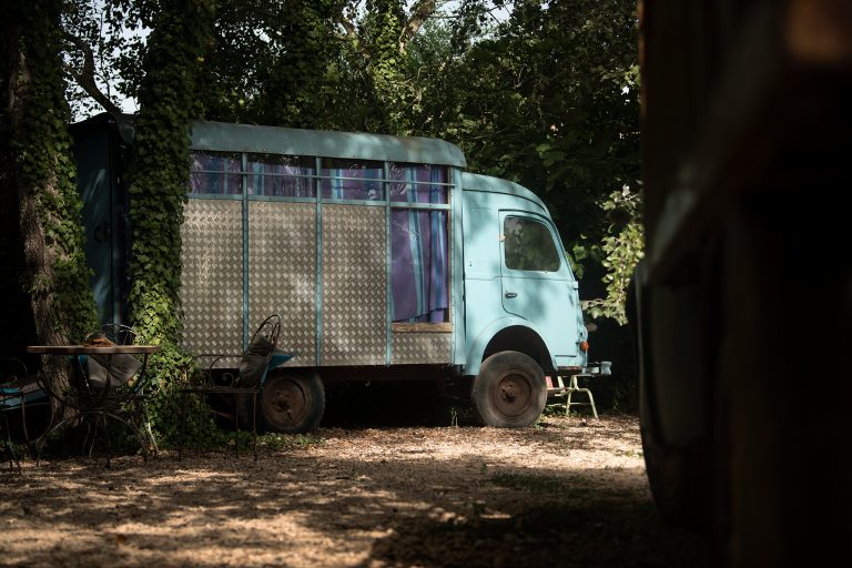 Unusual location: Truck-lodge at the Les Animaux et Marino animal ...
